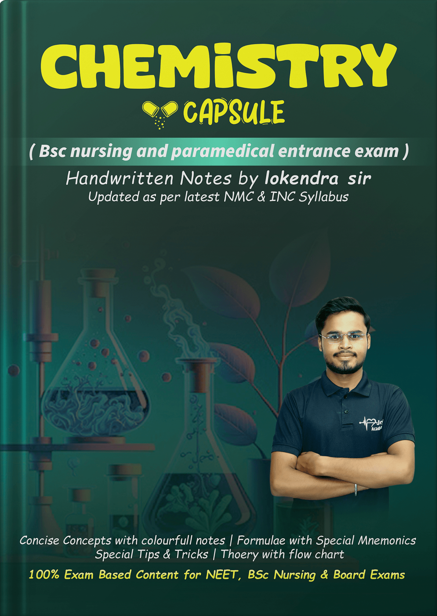 Chemistry Capsule Nursing Entrance Exam Book – Jay Academy